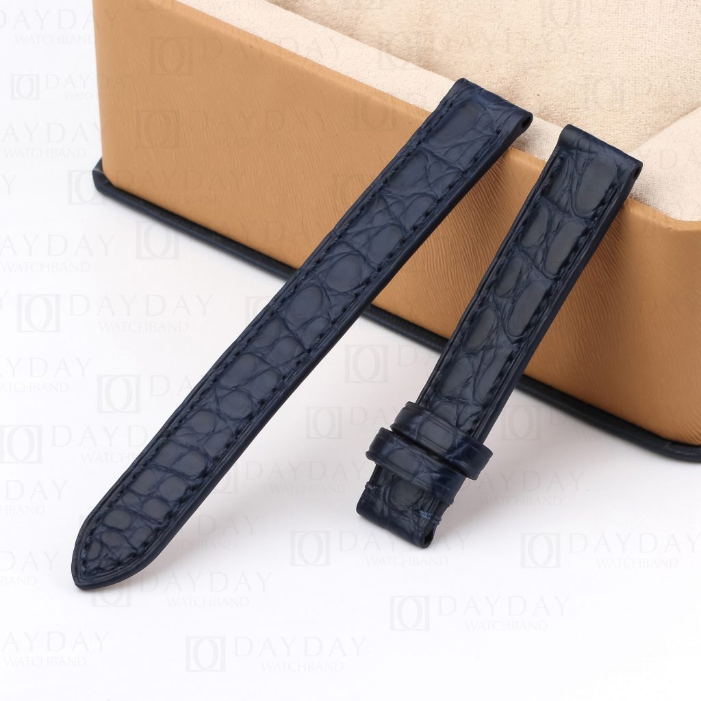 Chopard custom genuine alligator leather watch strap for Chopard