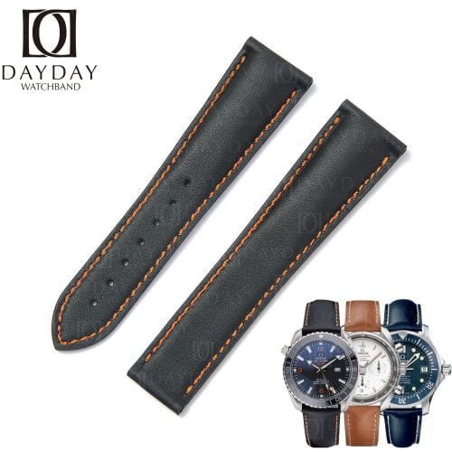 Custom Leather Watch Straps For Omega Speedmaster Seamaster