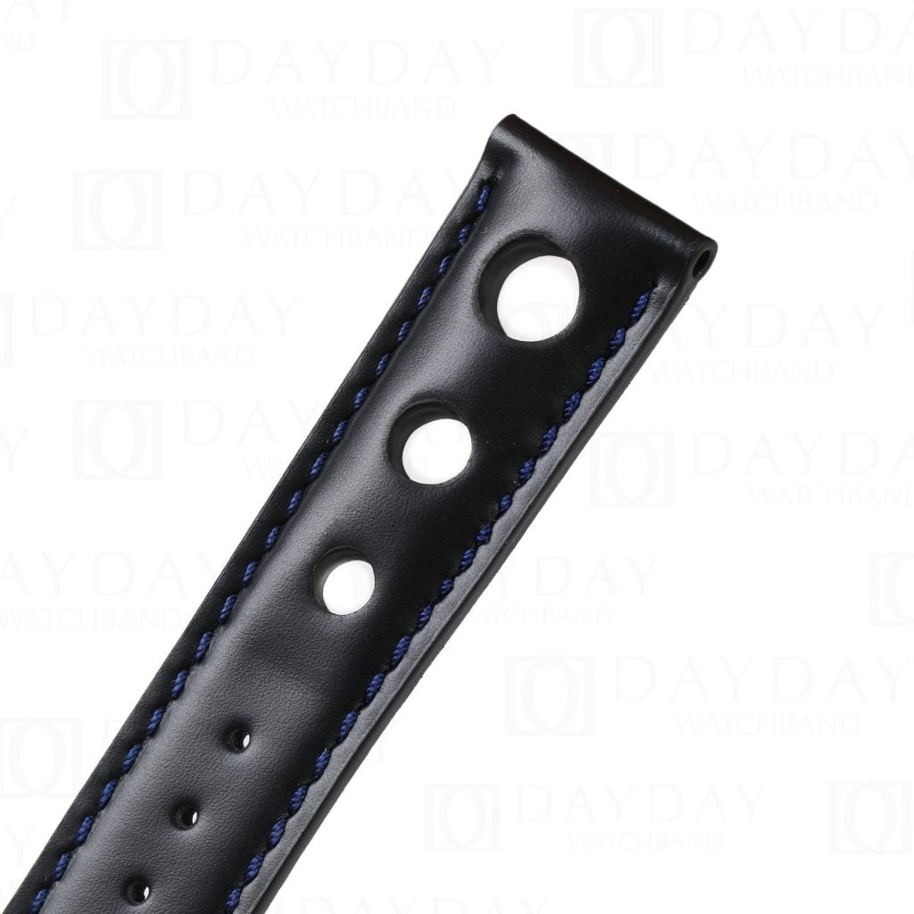 Custom rally calfskin strap watch band for Chopard Mille Miglia