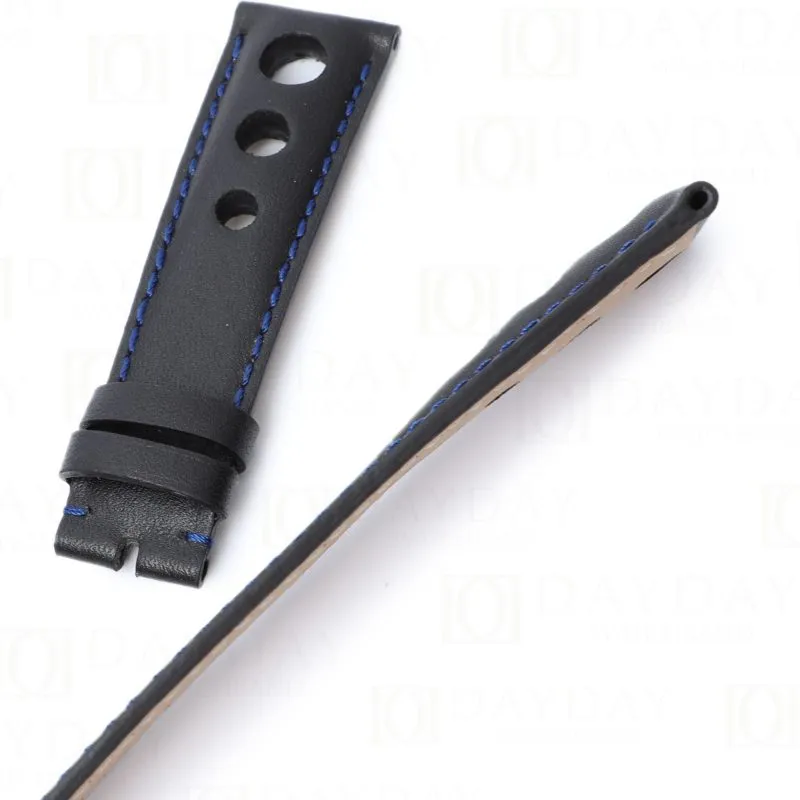 Custom rally calfskin strap watch band for Chopard Mille Miglia