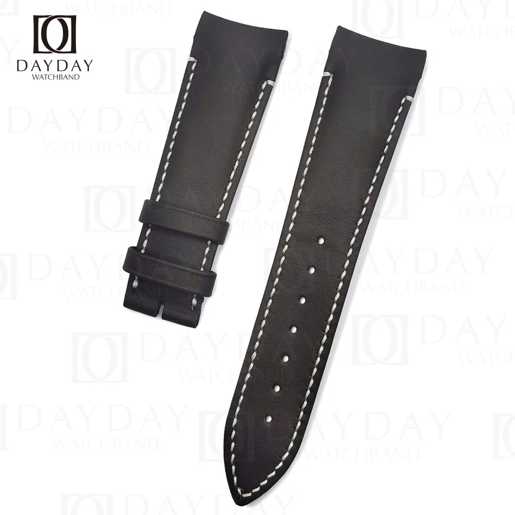 Custom calfskin leather watch strap for Breguet Type XXI