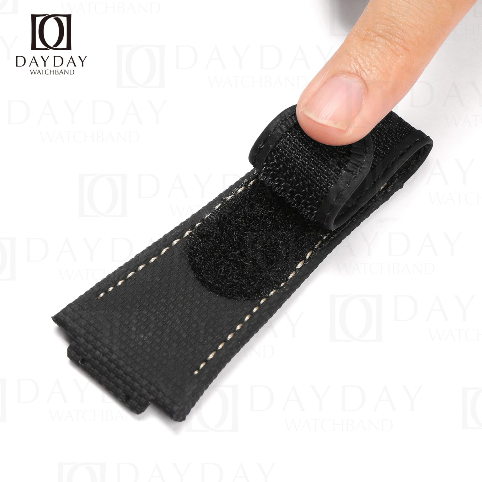 Custom Rubber Velcro Strap For Hublot Big Bang