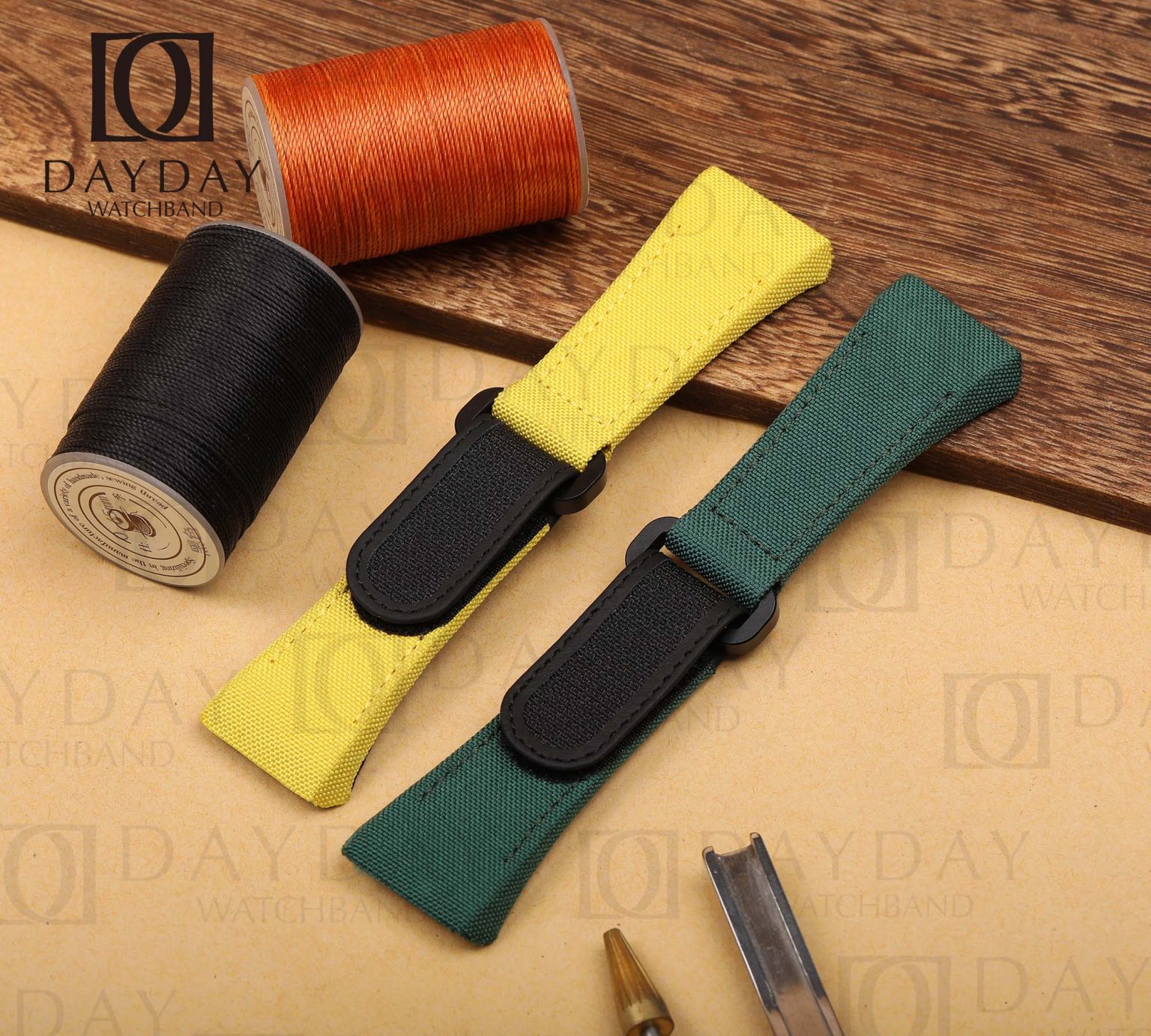 Custom Nylon Velcro Bands For Franck Muller Vanguard