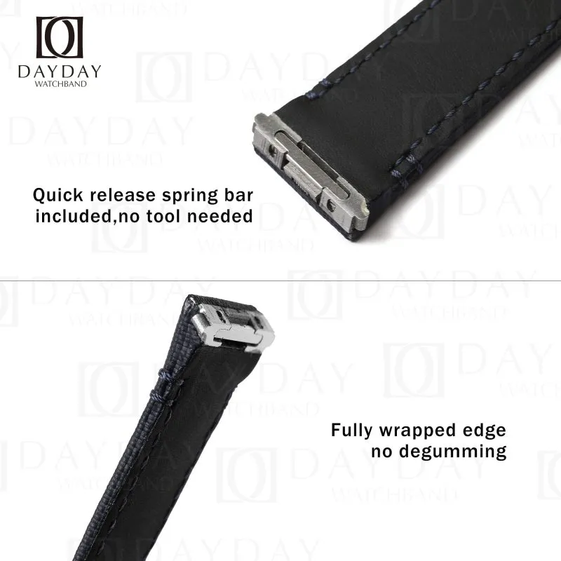 Custom Durable Nylon strap for Cartier Santos band for sale