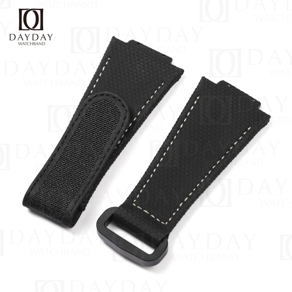 Custom Rubber Velcro Strap For Hublot Big Bang