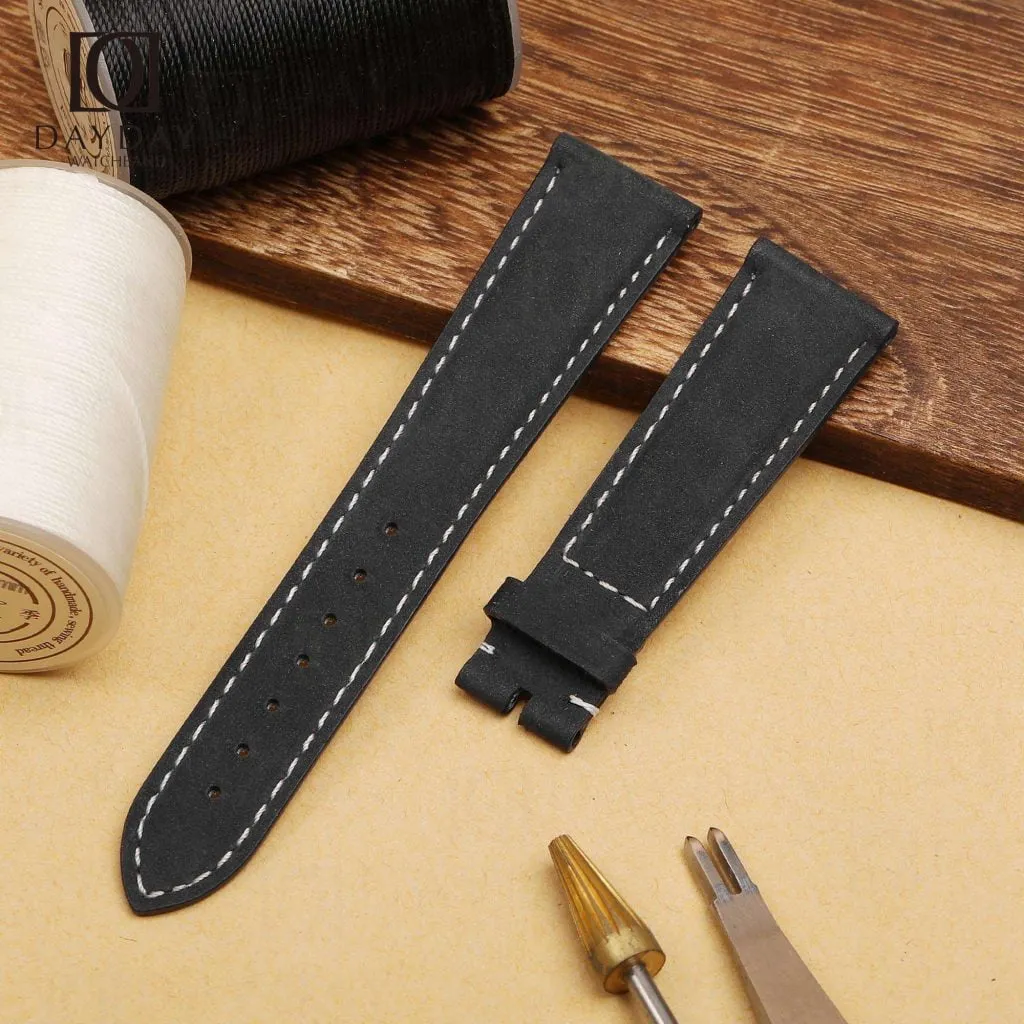 Custom leather watch belt for Patek Philippe Grand Complications