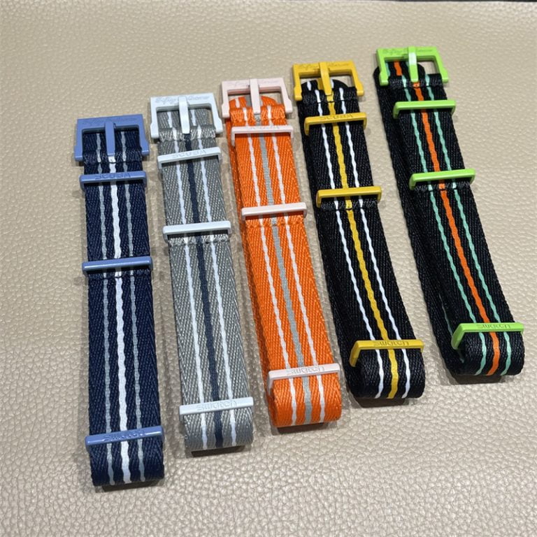 Nato Strap For Blancpain X Swatch 22mm (5 Color Options)