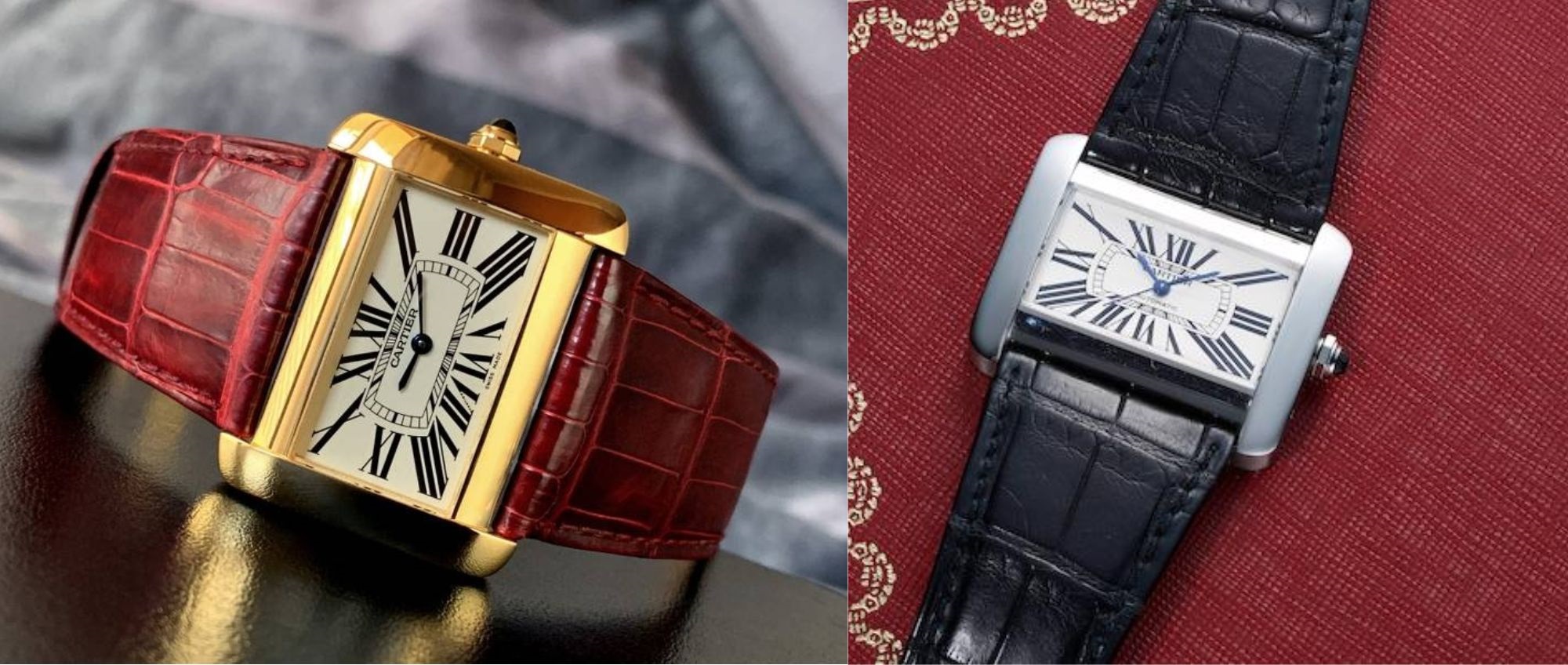 Watch And Strap Guide For Cartier Tank Watches