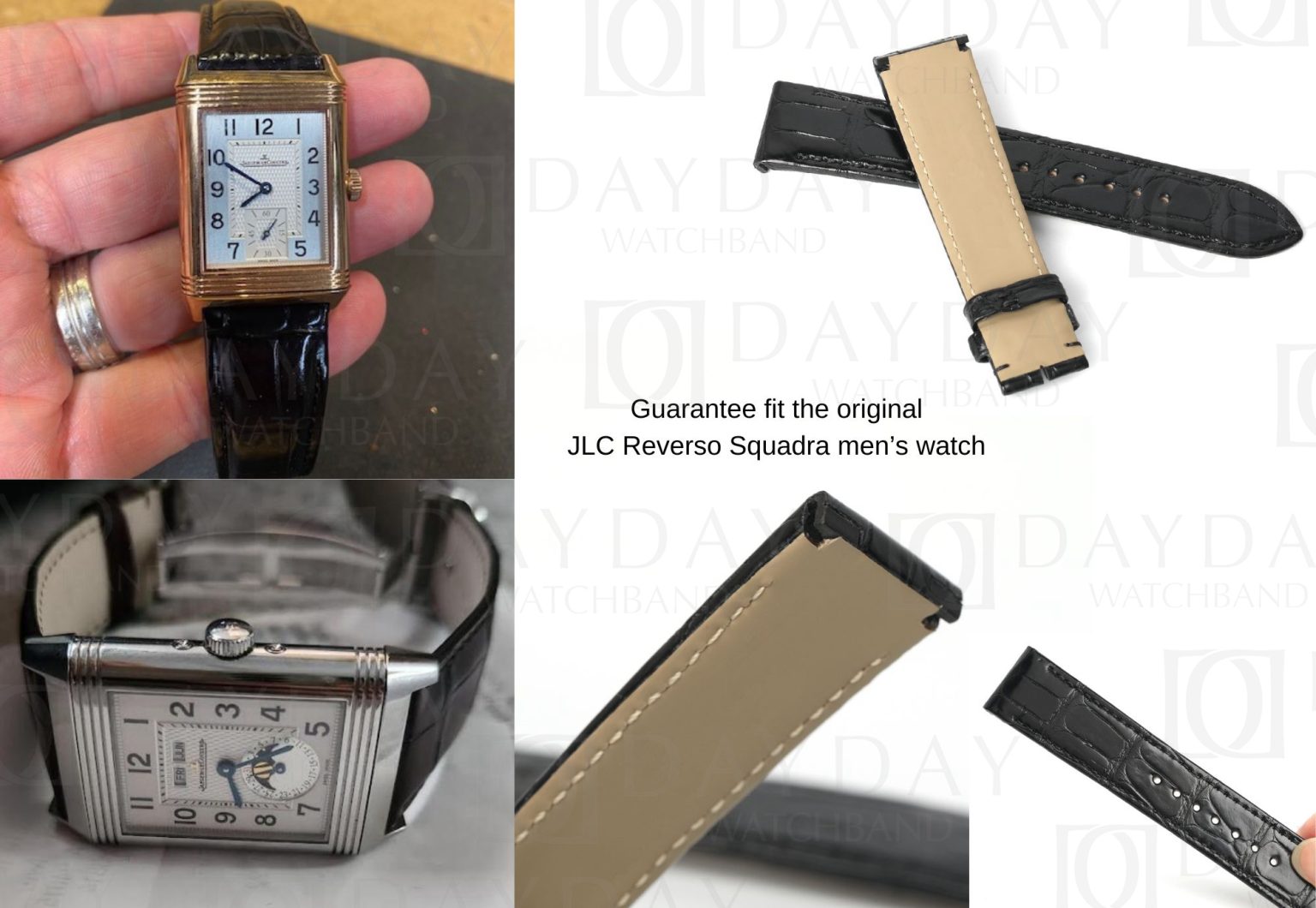 Strap Guide | 3 Types Of Jaeger Lecoultre JLC Reverso Strap