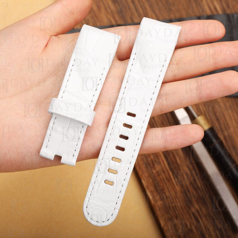 Leather replacement watch strap for Corum Admirals Cup