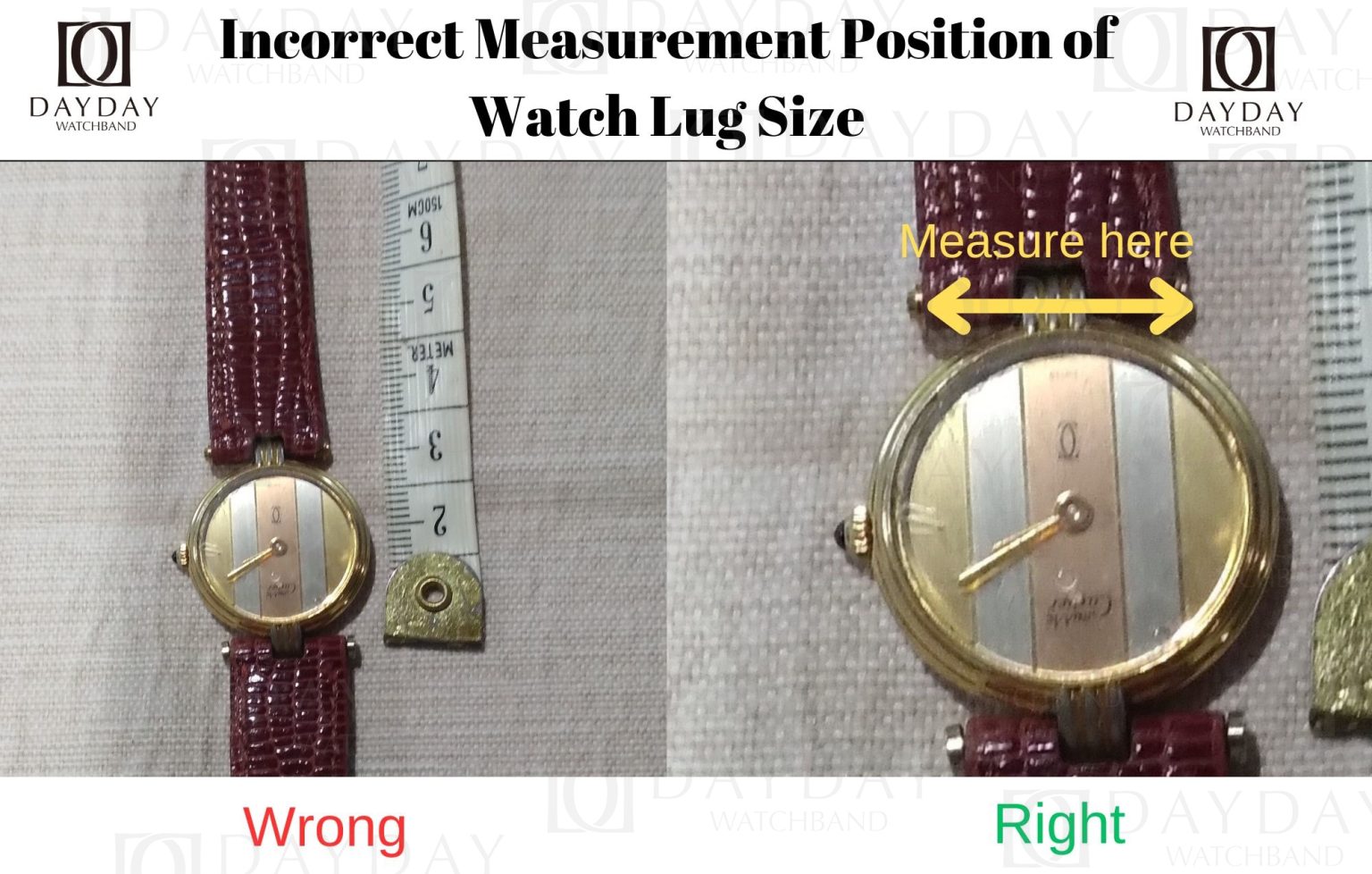 Strap Guide | Why We Need The Picture Of Strap Measurement?