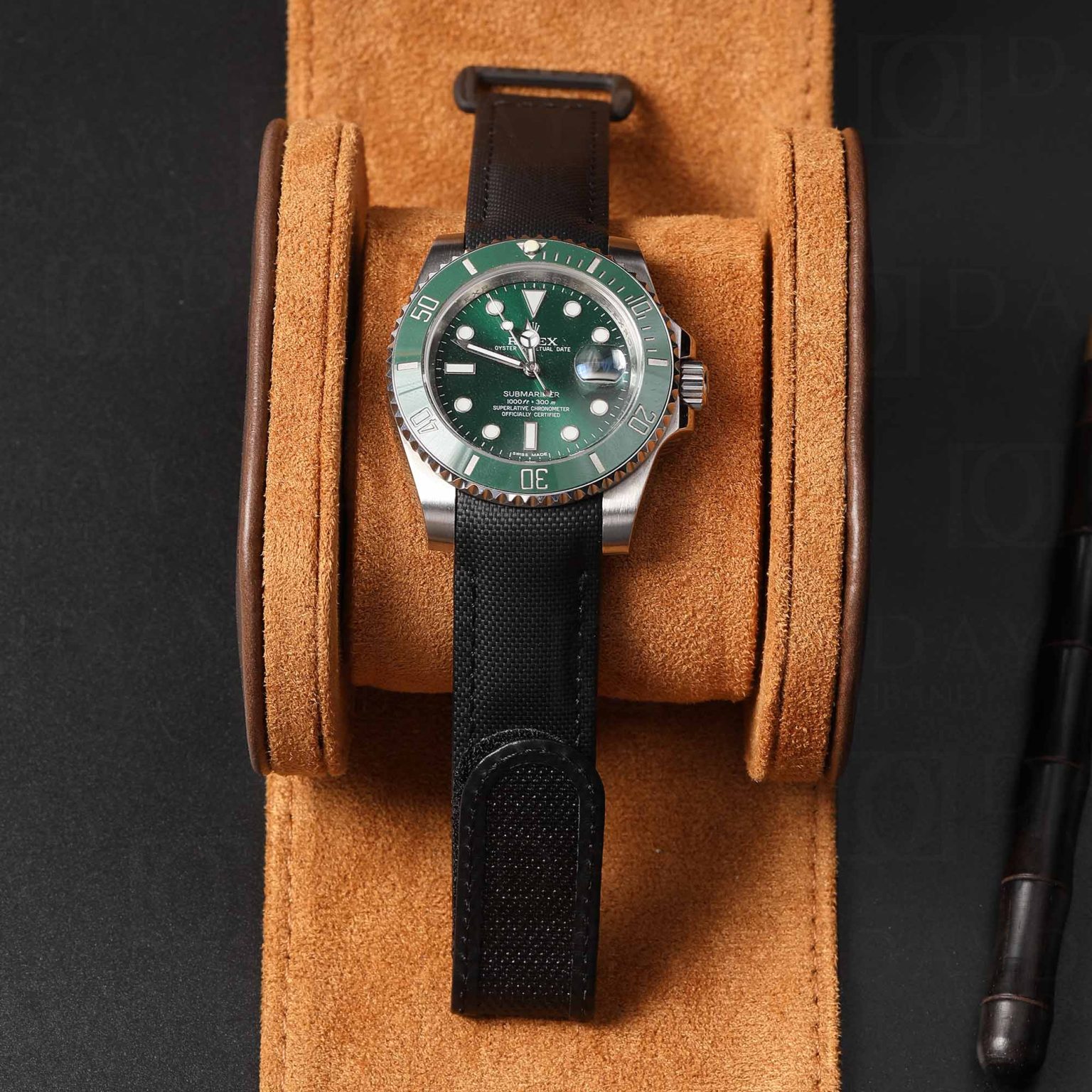 Custom Canvas Velcro Curved End Strap For Rolex Submariner (Multi-color ...
