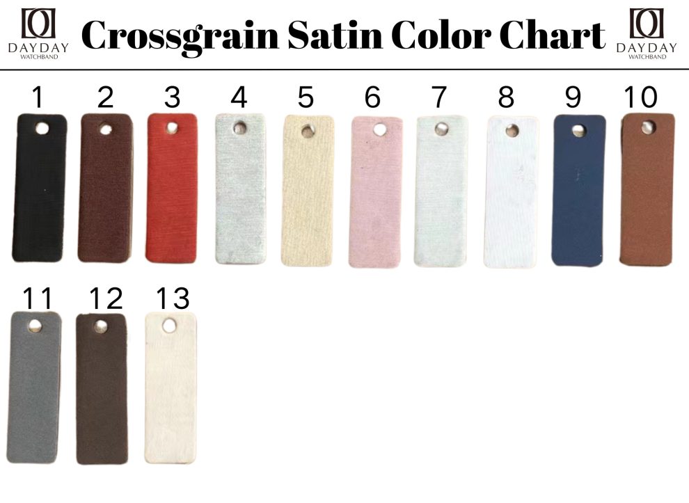 Custom Satin Strap Color | Daydaywatchband