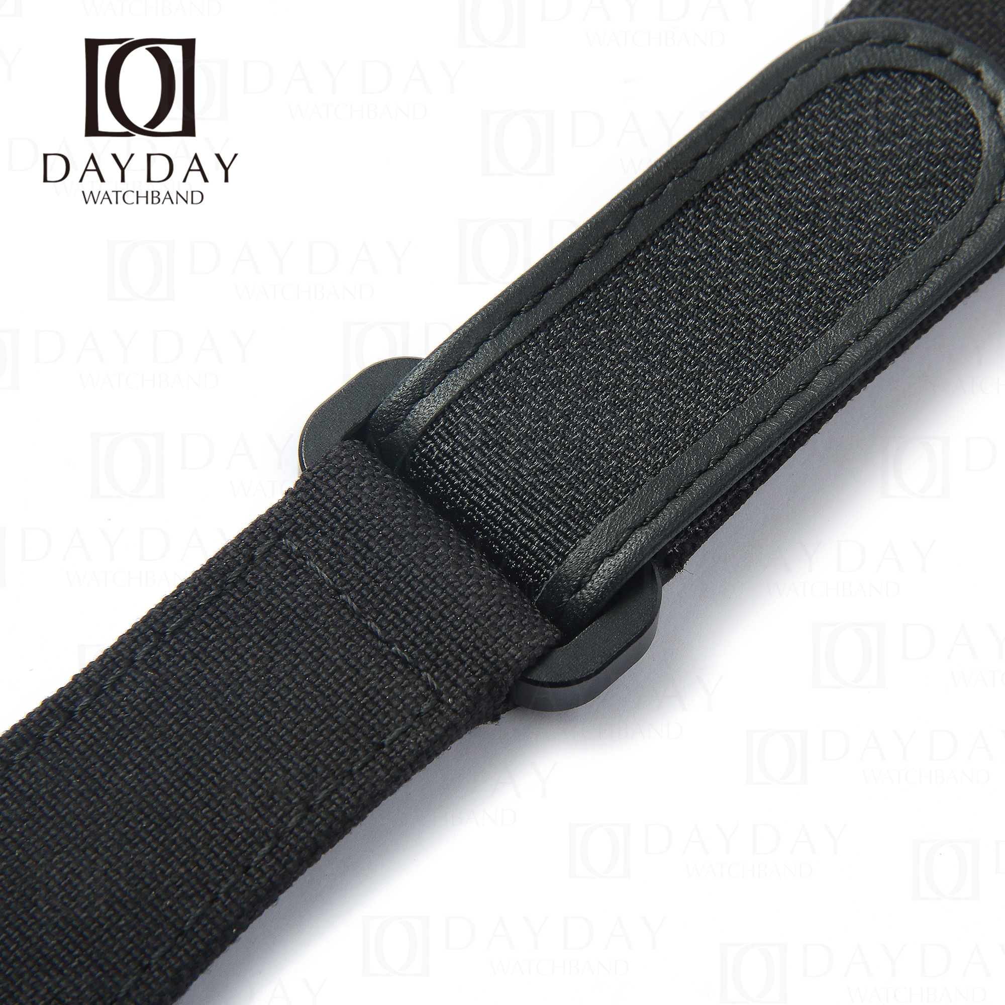 Custom Canvas Velcro Watch Band For AP Oak Offshore