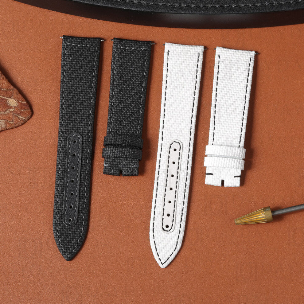 Curved End Watch Strap For Jaeger Lecoultre Polaris